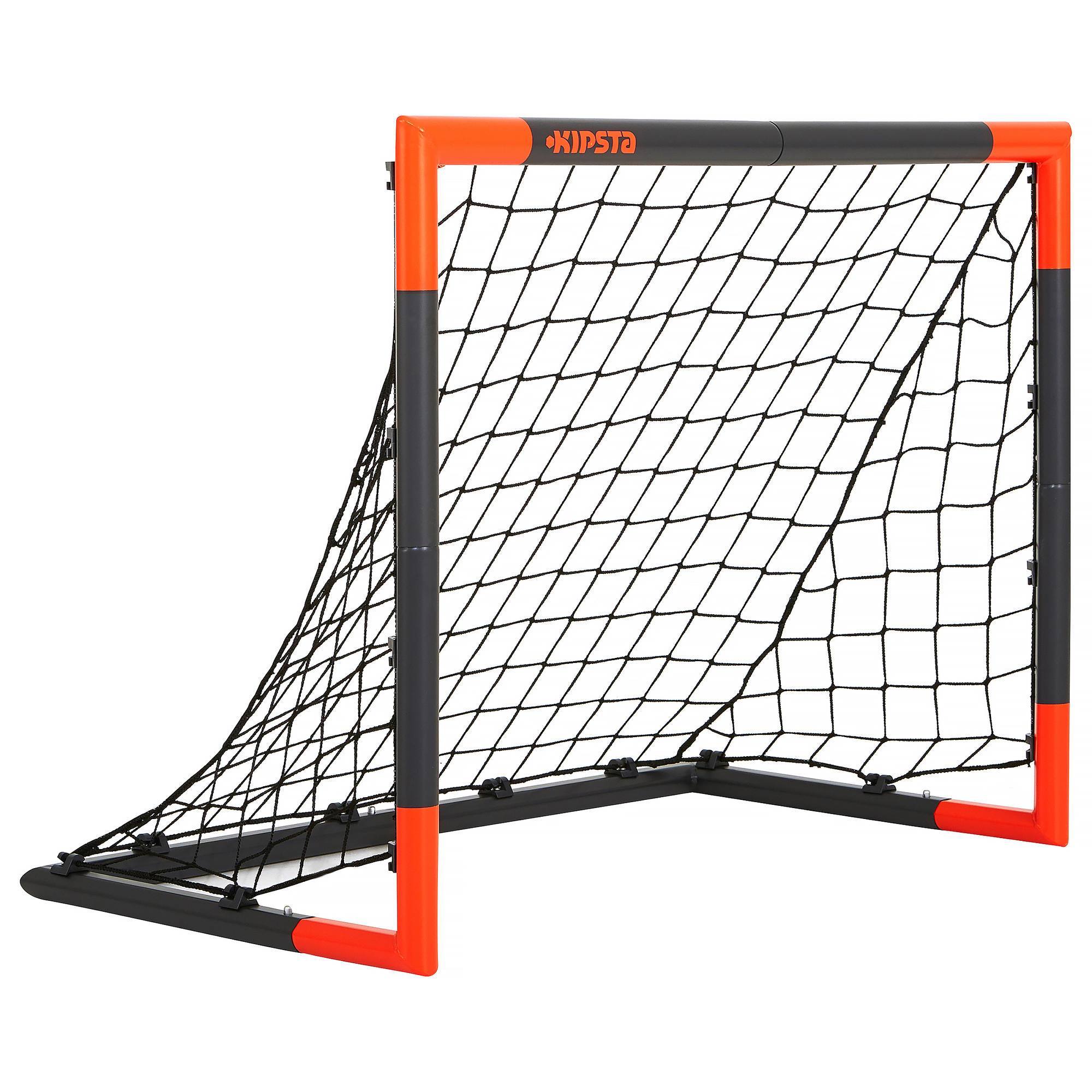 But de football Kipsta Classic Goal S gris et orange Clubs ...