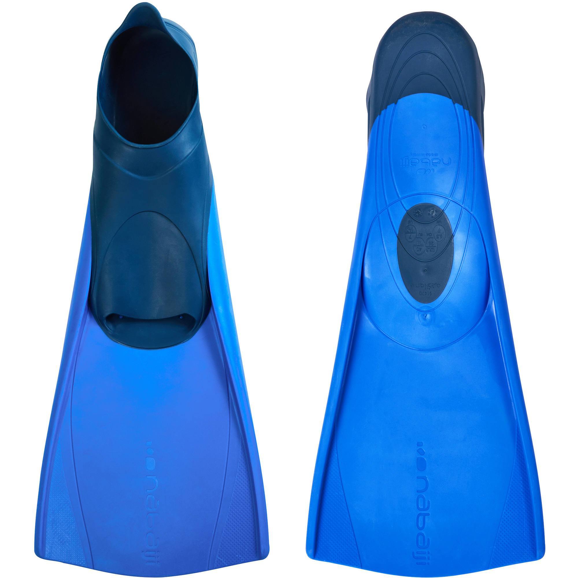 PALMES NATATION LONGUES TRAINFINS BLEU FONCE BLEU - Clubs ...