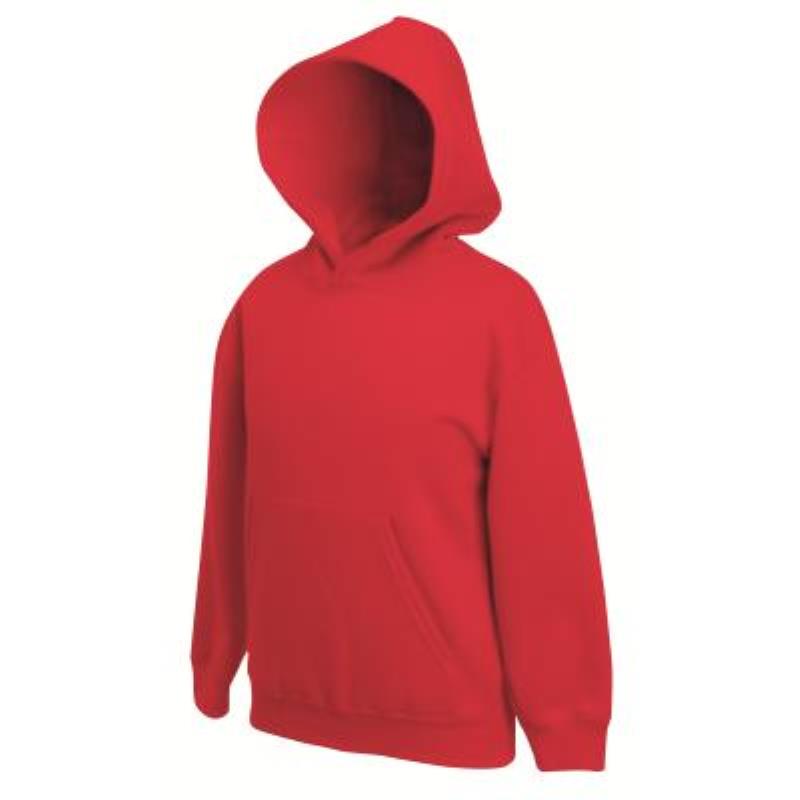 SWEAT CAPUCHE ENFANT ROUGE - Clubs & Collectivités | Decathlon Pro