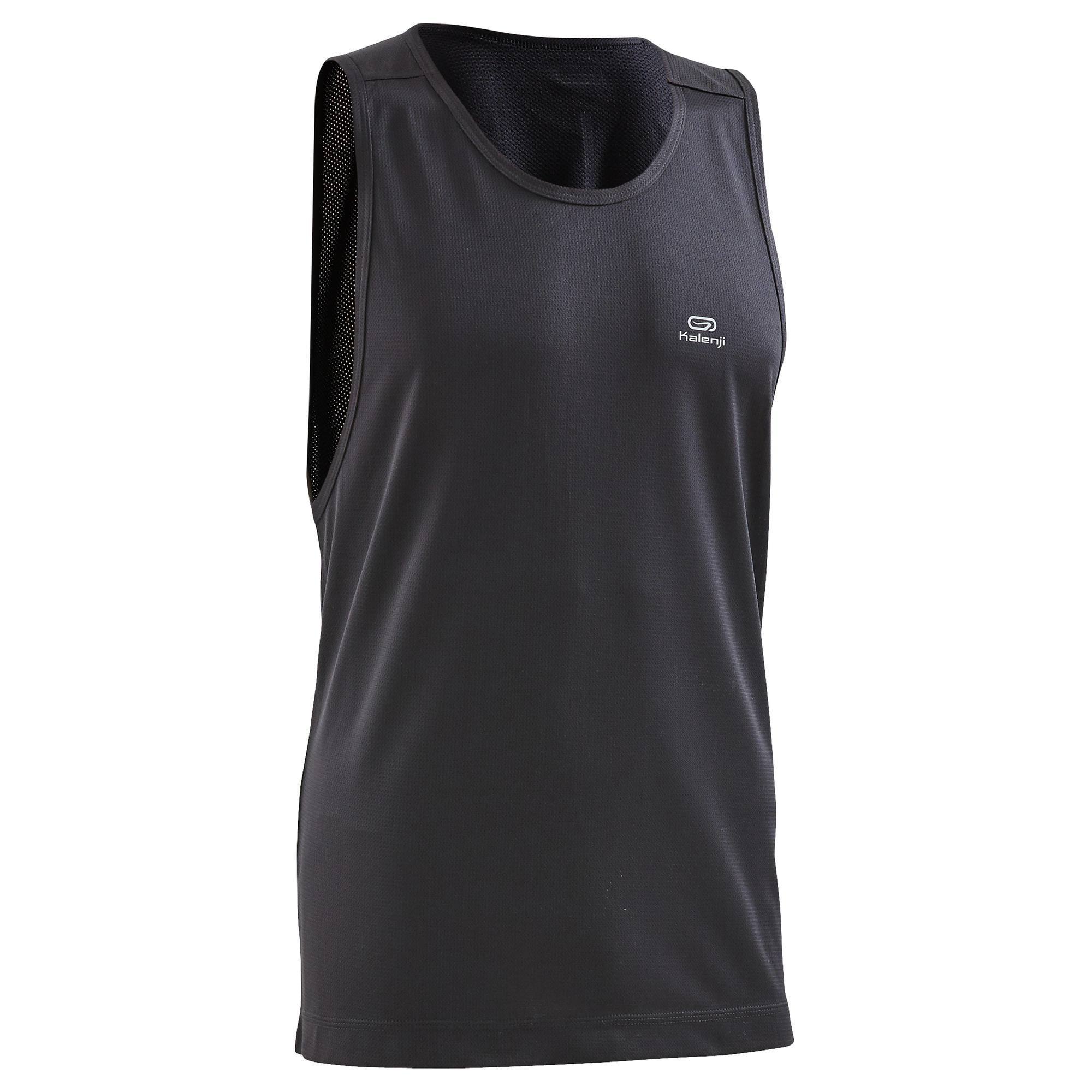 DÉBARDEUR RUNNING HOMME RUN DRY NOIR - Clubs & Collectivités ...