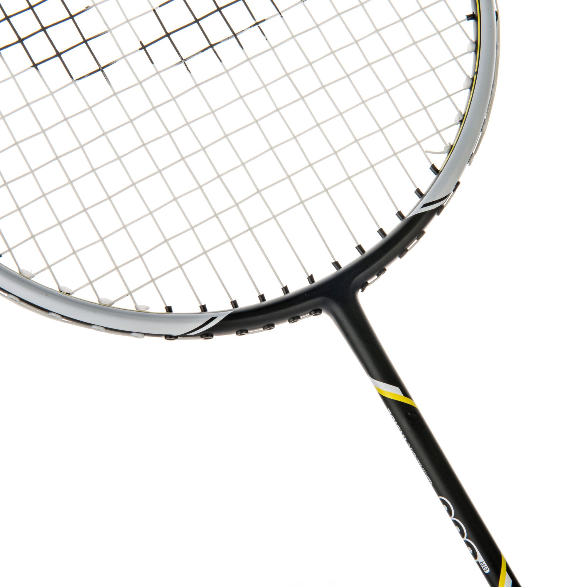 RAQUETTE DE BADMINTON ADULTE ARTENGO BR800 - NOIR / JAUNE - - Clubs ...