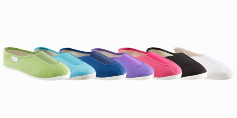 Chaussons de gym à l'école enfant noir Rythm 300. - Clubs ...